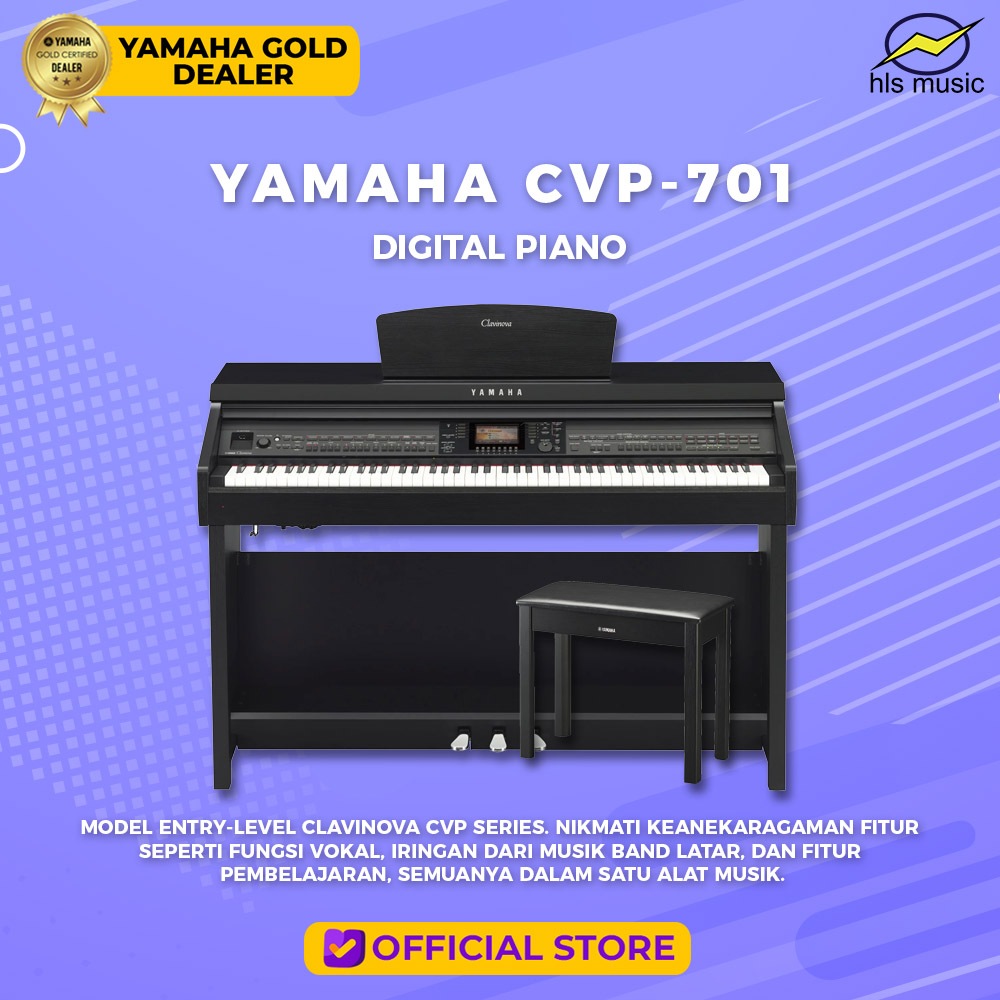 Jual YAMAHA CVP 701 / CVP701 DIGITAL PIANO CLAVINOVA | Shopee Indonesia