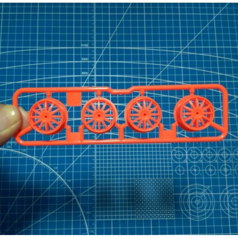 Jual tamiya - velg medium fin neon orange (original tamiya) | Shopee ...