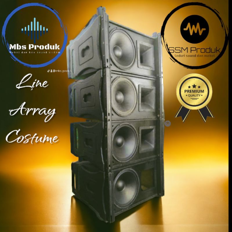 Jual 1 SET BOX LINE ARRAY 10 INC(4BOX) | Shopee Indonesia