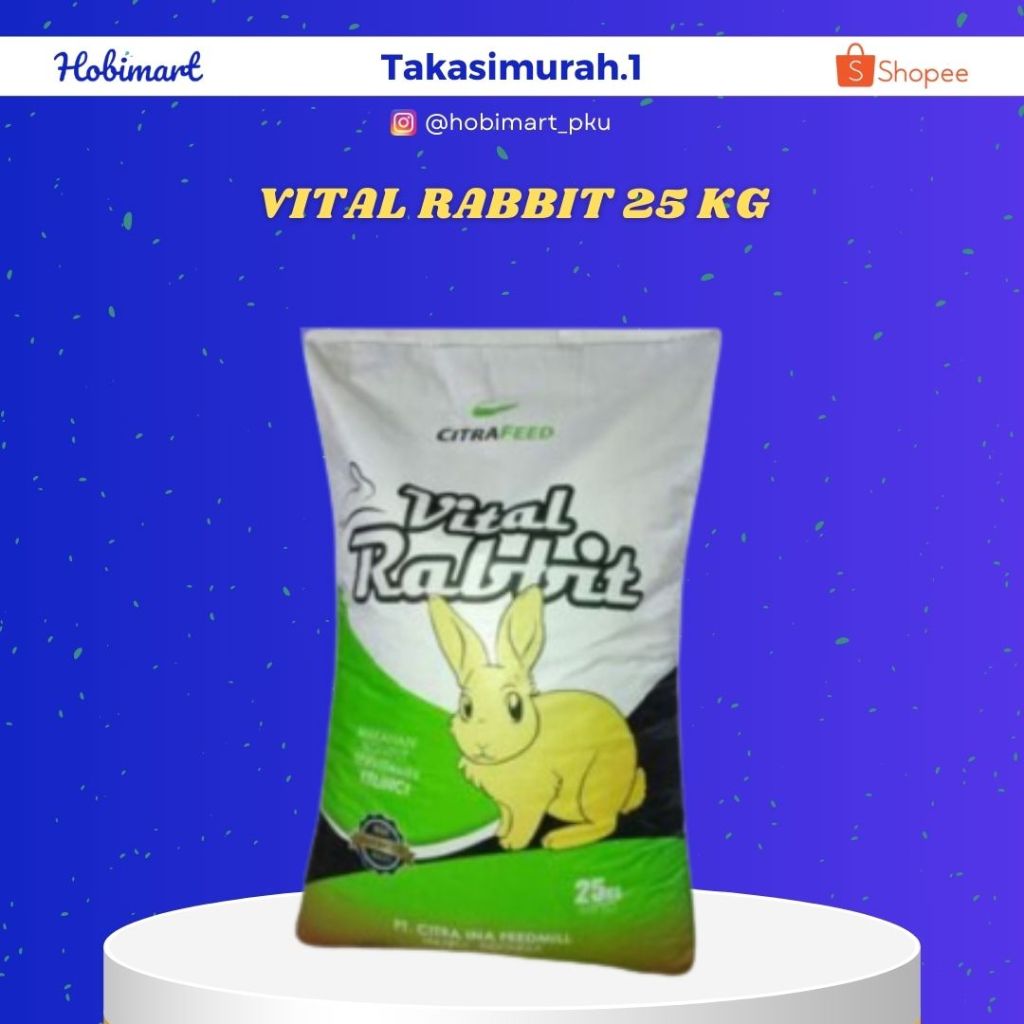 Jual VITAL RABBIT 25 KG | Shopee Indonesia