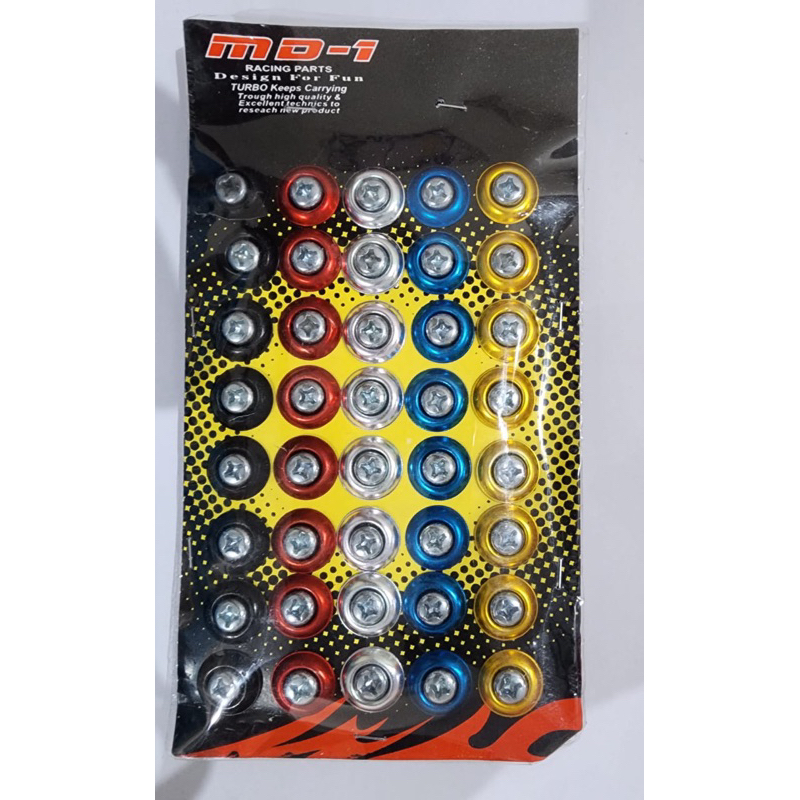 Jual Baut obeng + ring monel + ring baut 6x20 variasi isi 40pc ...
