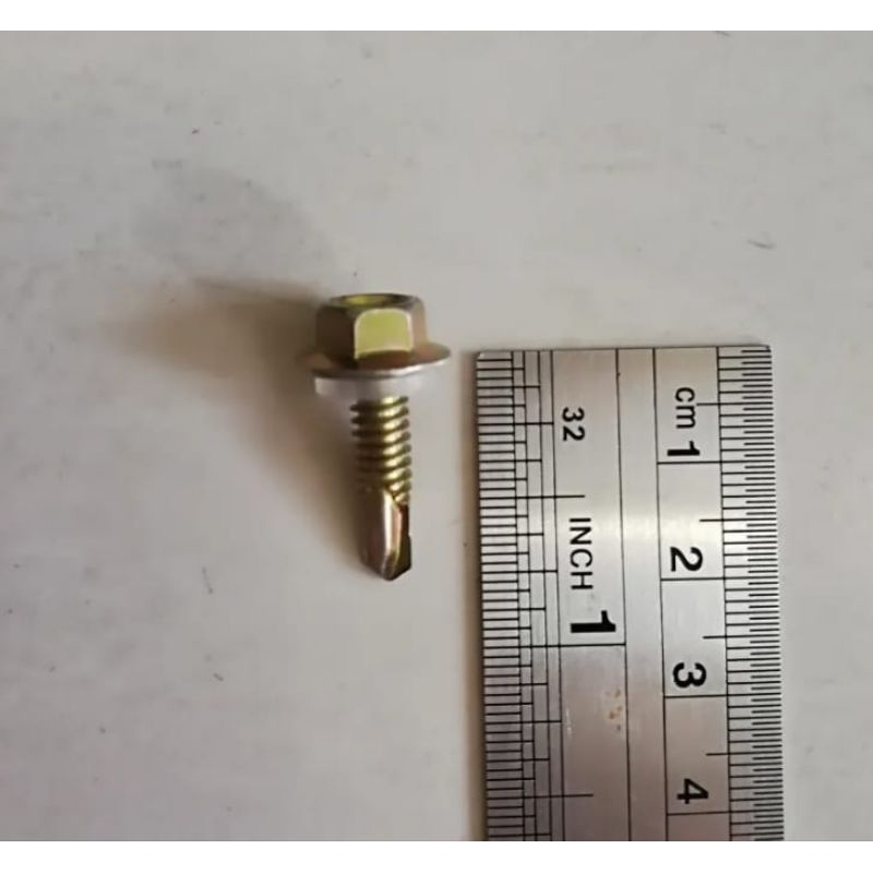 Jual SJT Baut Baja Ringan Roofing self Drilling Baut Atap Spandek ...