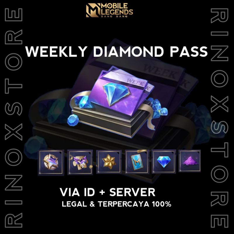 Jual Weekly diamond pass Mobile Legends | Shopee Indonesia