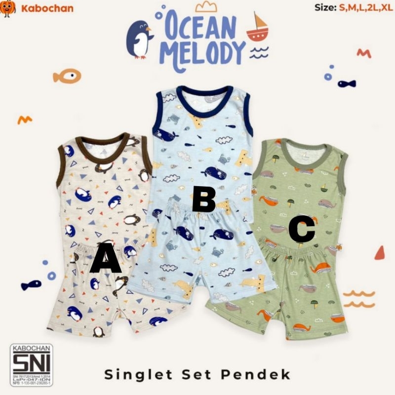 Jual KABOCHAN - Setelan Bayi Buntung Tanpa Lengan SNI 6 bulan - 2 tahun ...