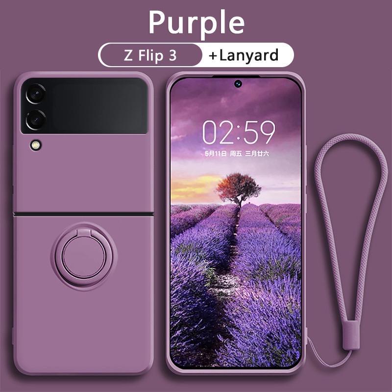 Jual Silicone Candy Case + Ring dan Tali SMG Z Flip 3 Z Flip 4 Z Flip 5 ...