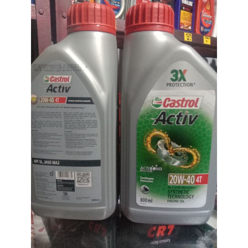 Jual Castrol Activ 4t 20W-40 original | Shopee Indonesia