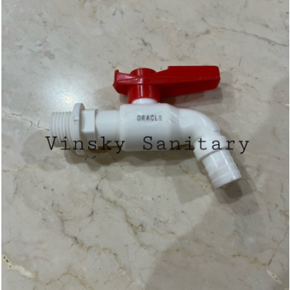 Jual Kran keran pvc abs tebal engkol taman ORACLE 1/2" | Shopee Indonesia