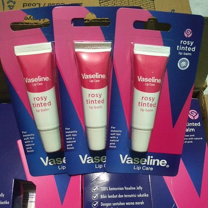 Jual VASELINE Lip Care ROSY TINTED Lip Balm 10 Gr | Shopee Indonesia