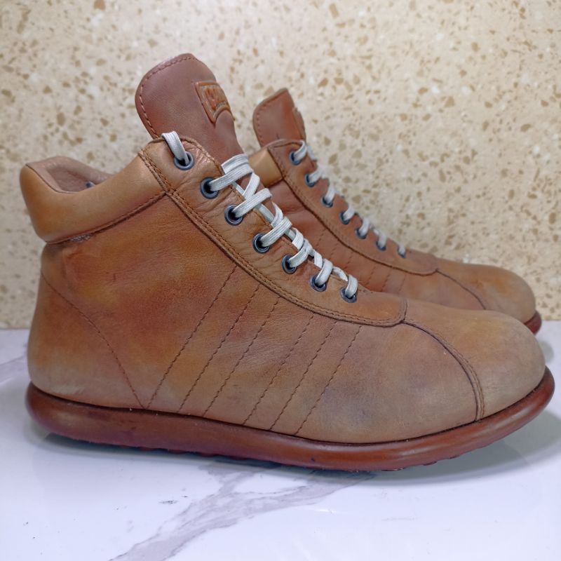 Jual Sepatu Camper Boots full leater Rzl Size 42 26.5 cm | Shopee Indonesia