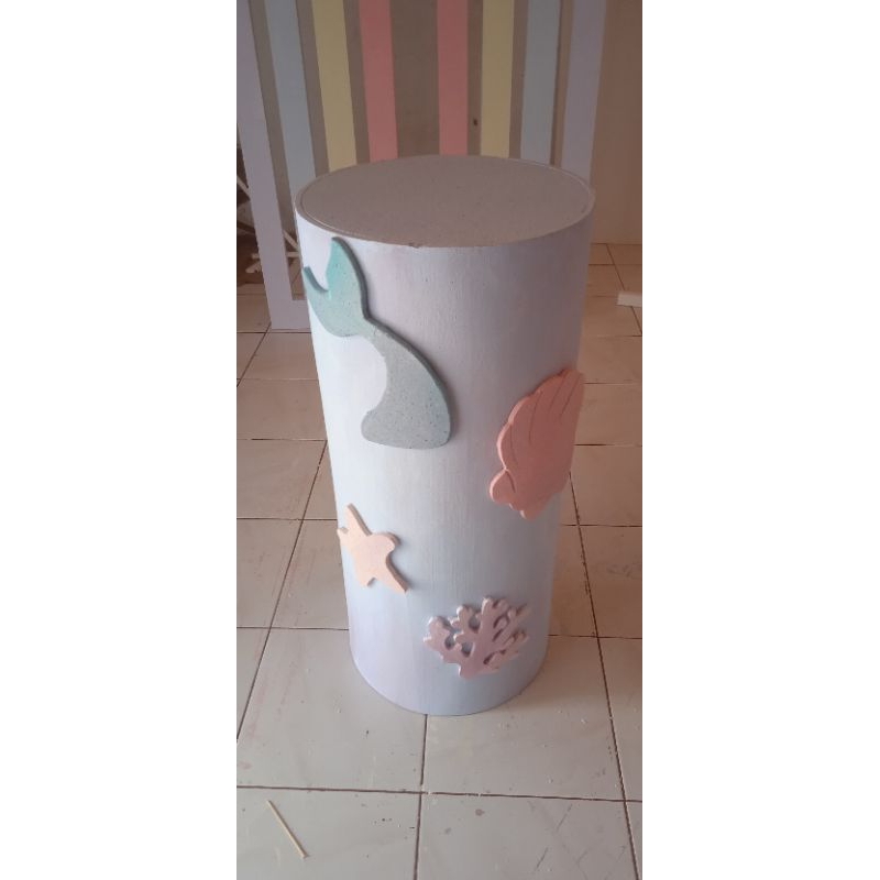 Jual Meja Tabung Styrofoam/Dummy cake/Cake meja Styrofoam/cake Ulang ...