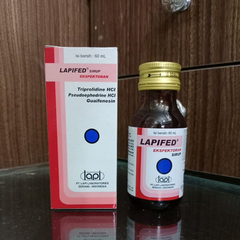 Jual Lapifed Ekspektoran Syrup 60ml | Shopee Indonesia