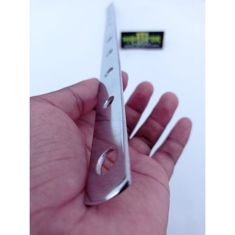 Jual penggaris lubang besi chrome/panel plat lubang besi chrome/panel ...