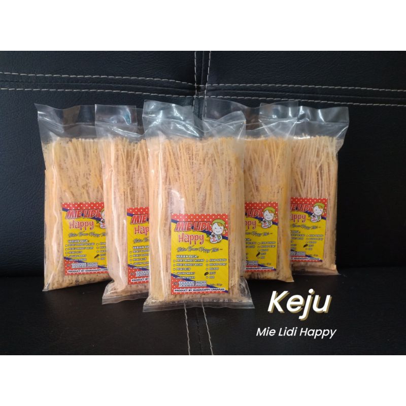 Jual MIE LIDI HAPPY | MILIDI | LIDI | BITING | MIE LIDI 120gr | Shopee ...
