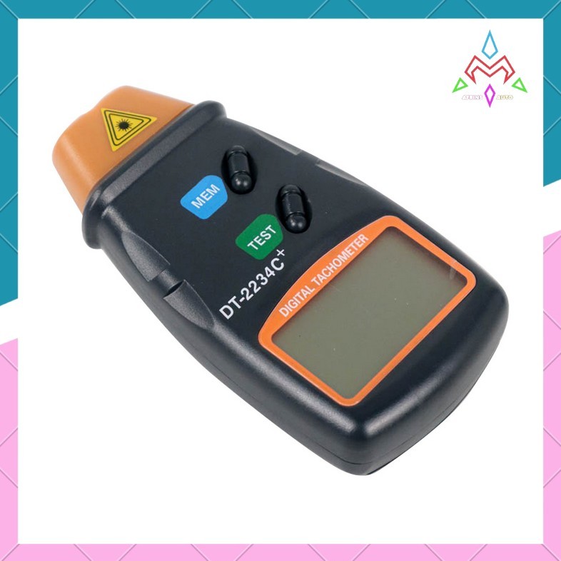 Jual Tachometer LCD Digital Laser Photo RPM Meter Alat Pengukur ...