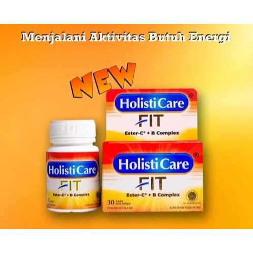 Jual HOLISTICARE FIT ESTER C B COMPLEX ISI 30 TABLET | Shopee Indonesia