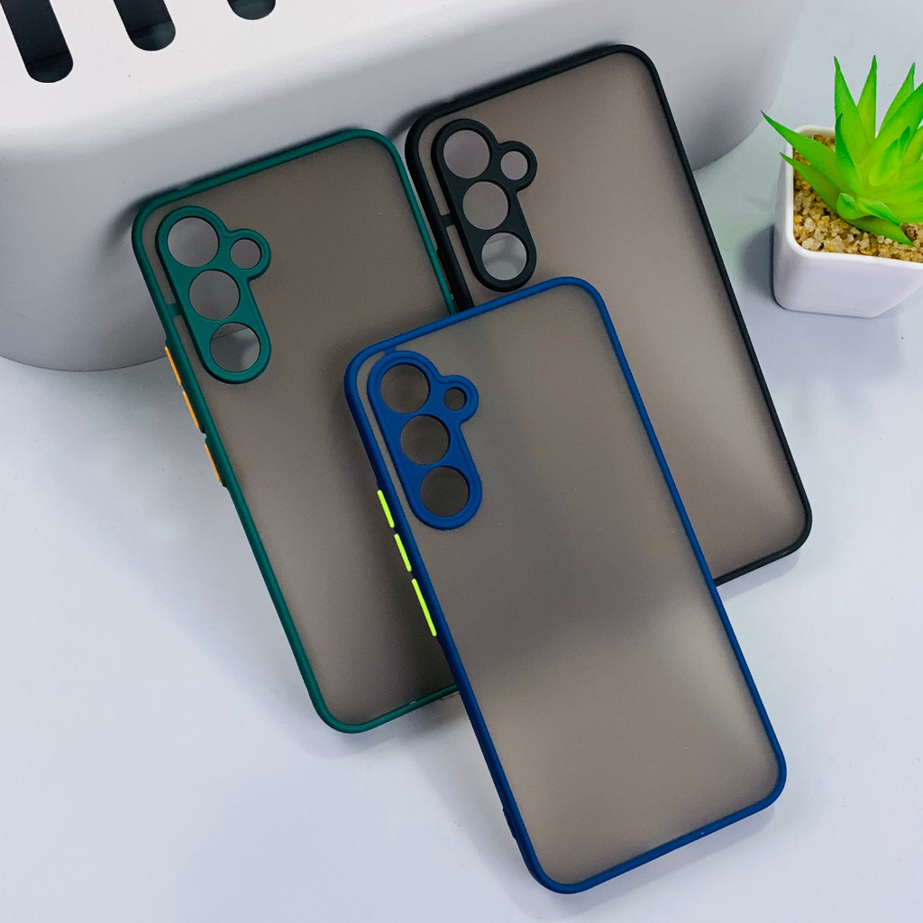 Jual Case Samsung A05 A05S Soft Case AERO Frosted Dove With Camera Protection Silikon Casing Hp ...