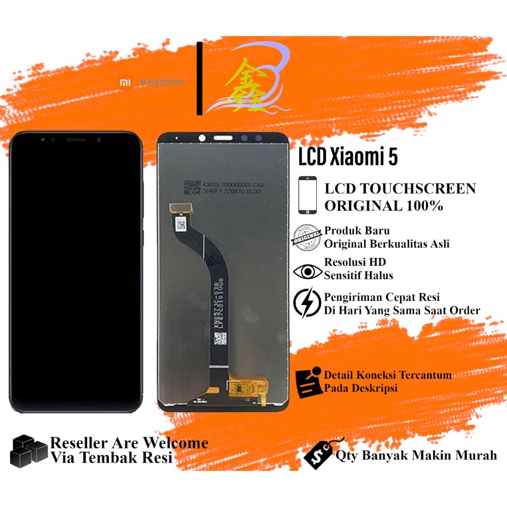 Jual LCD TOUCHSCREEN XIAOMI REDMI 5 FULLSET | Shopee Indonesia