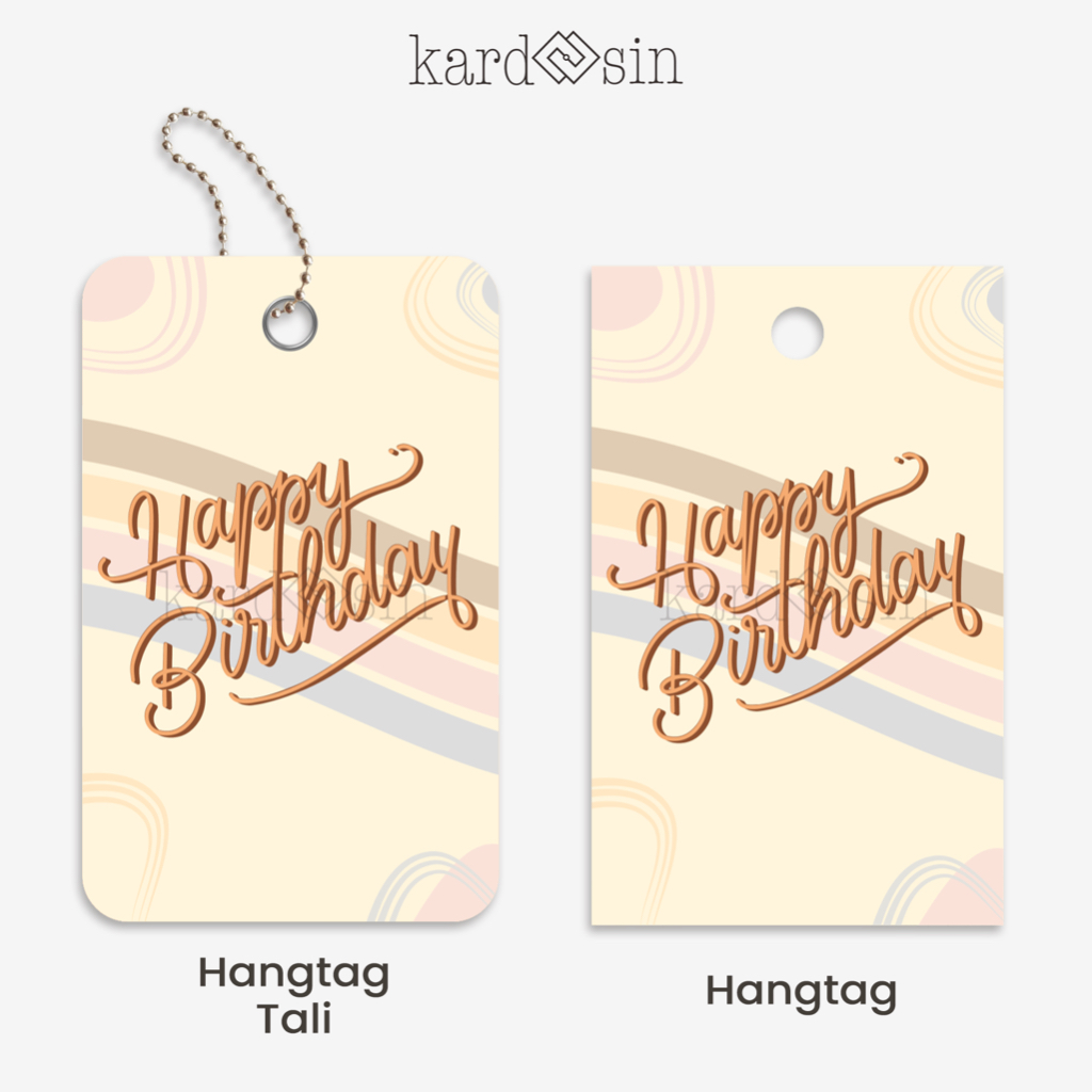 Jual HANGTAG HANG TAG GREETING CARD KARTU UCAPAN PRINTING PRINT STICKER ...
