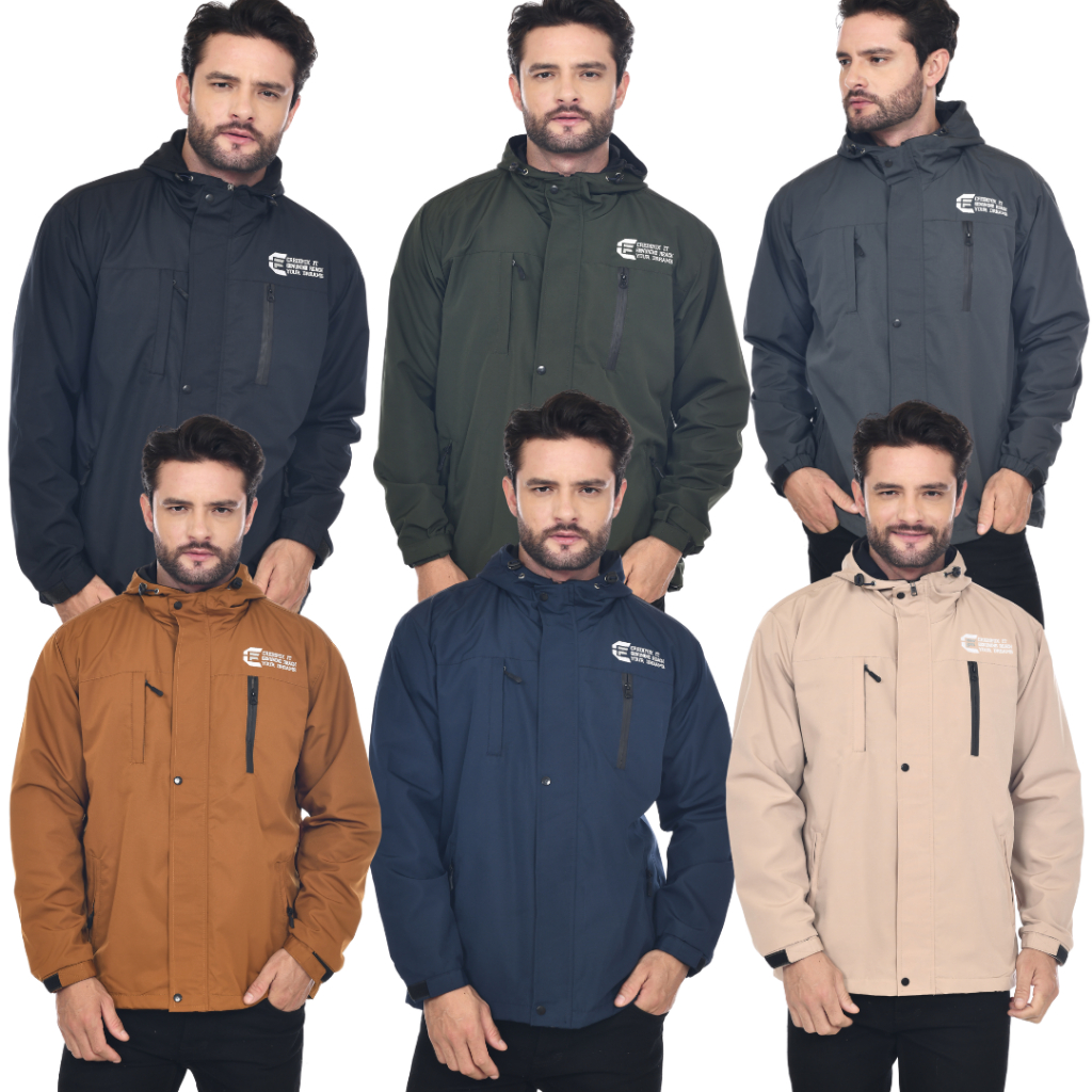 Jual Jaket taslan waterproof crf - jaket gunung - jaket outdoor - jaket ...