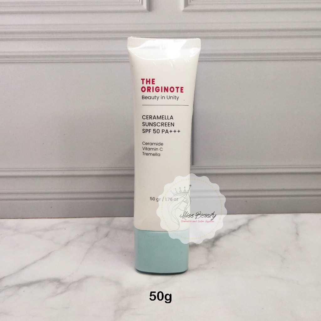 Jual The Originote Ceramella Sunscreen SPF50 PA+++ Serum Sunscreen ...