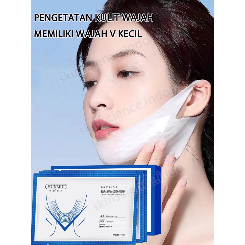 Jual V Face Lift Lifting Mask Kerut Wajah V Collagen Masker 100% ...