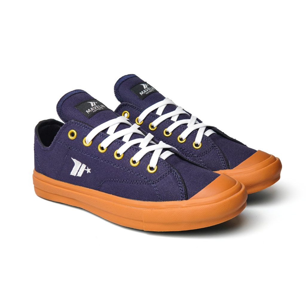 Jual Mavelin - Classic Andro Low Navy Gum - Sepatu Sneakers Casual Pria ...