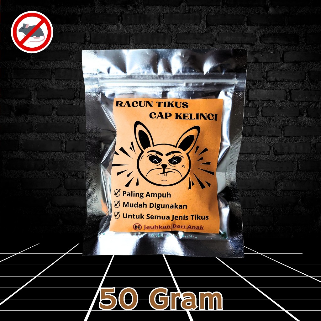 Jual Racun tikus cap kelinci pembasmi tikus racun tikus paling ampuh 50 ...