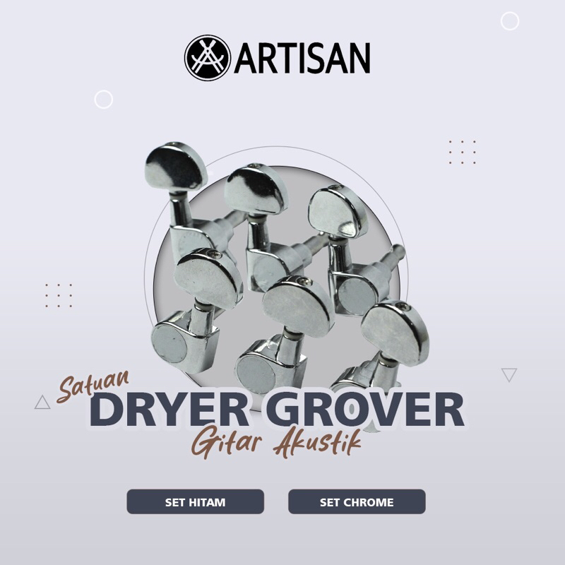 Jual ARTISAN Dryer Satuan Grover 1 Set Gitar Akustik | Shopee Indonesia