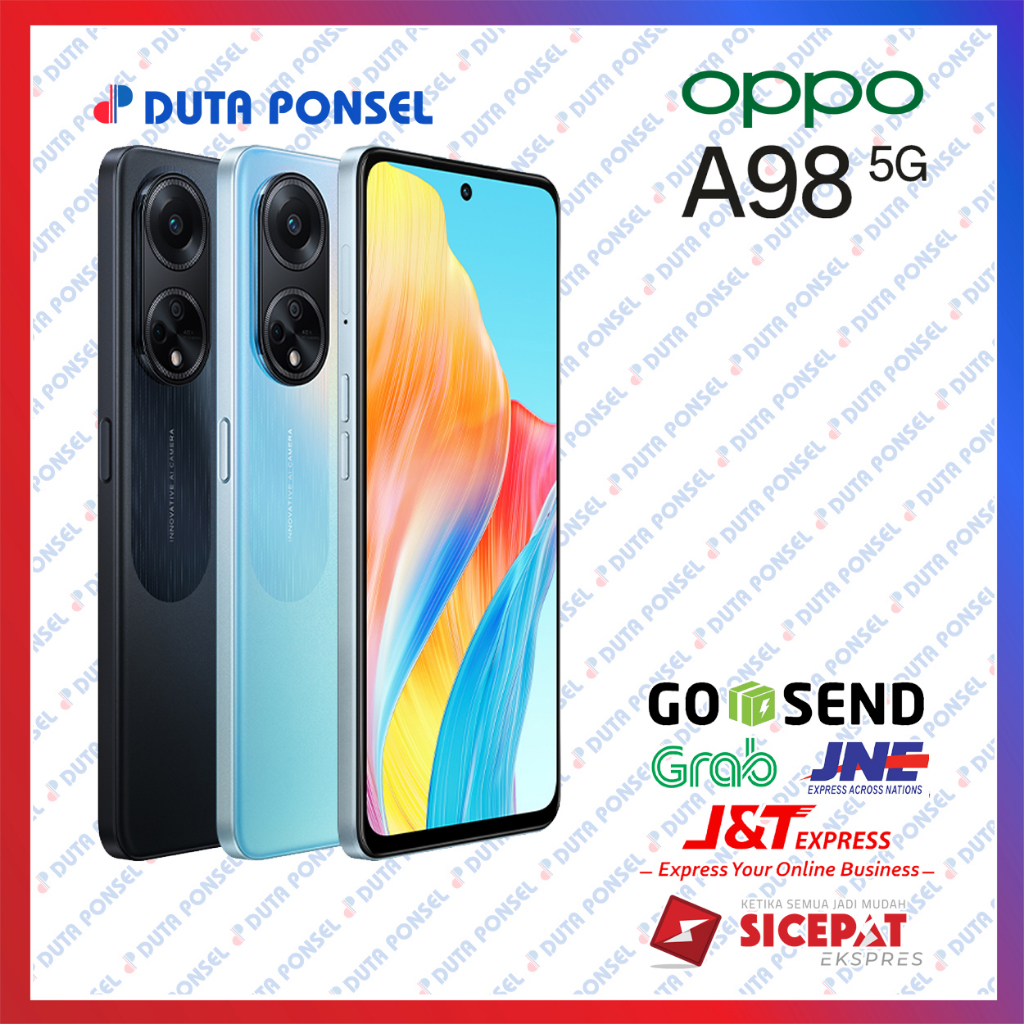 Jual Oppo A98 5G 8/256 GB Garansi Resmi | Shopee Indonesia