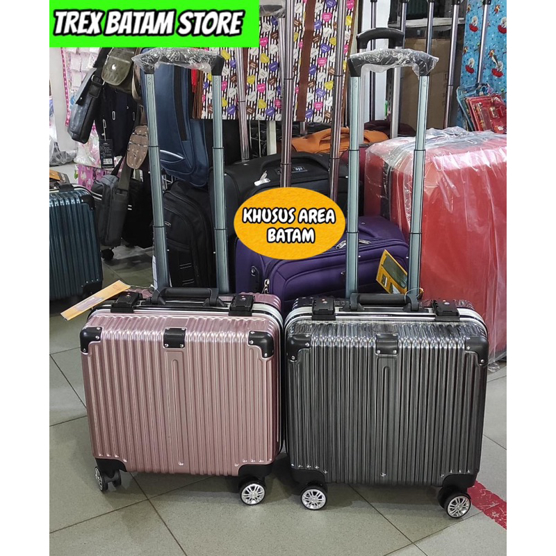 Jual KOPER LUGGAGE KABUN UK 18 INCH KLIP DOUBLE LOCK POLO VILLA [ BATAM ...