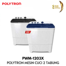 Jual MESIN CUCI POLYTRON PWM-1203 (12KG) | Shopee Indonesia