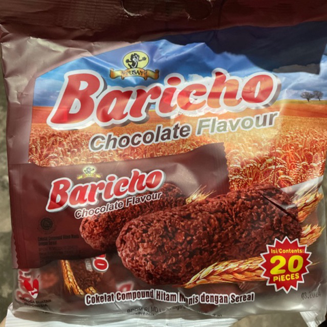Jual BARICHO CHOCOLATE FLAVOUR isi 20pcs | Shopee Indonesia