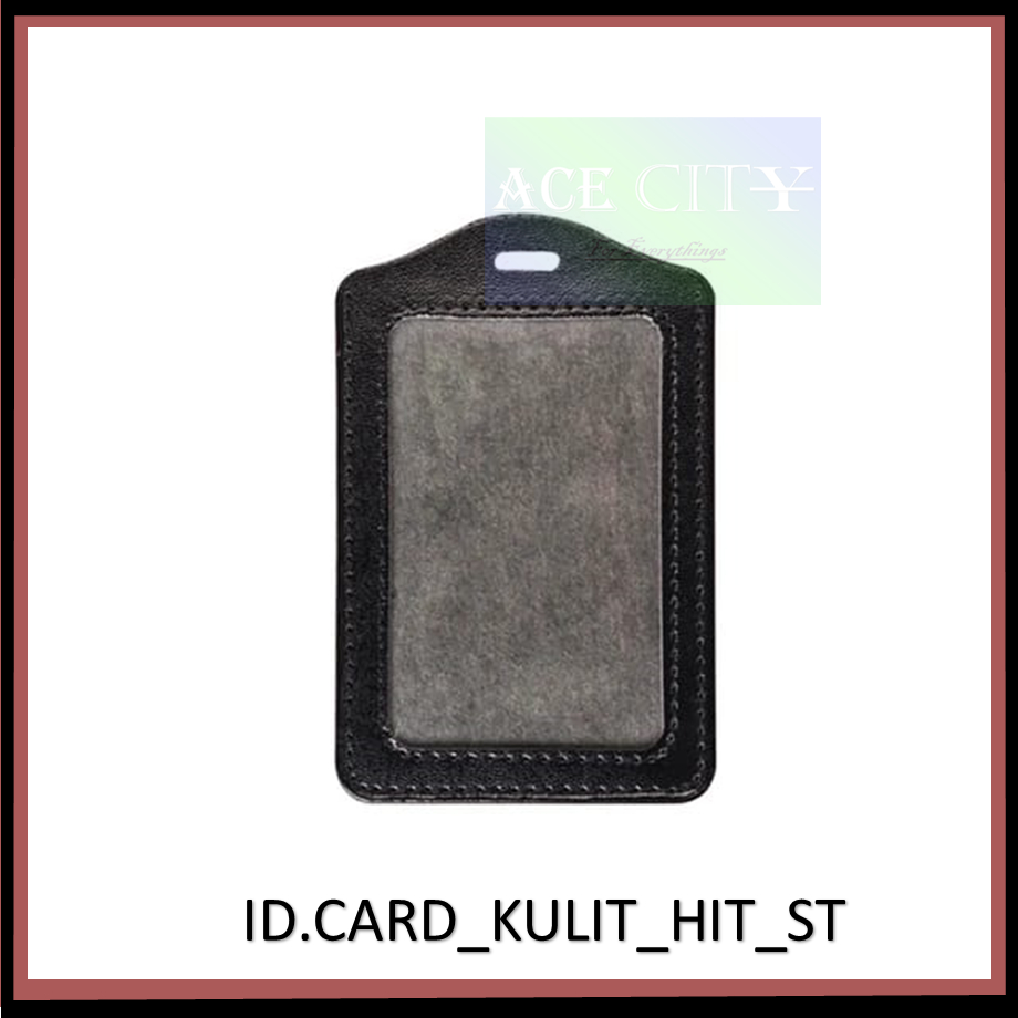Jual ID Card Kulit Frame Holder Nametag | Shopee Indonesia