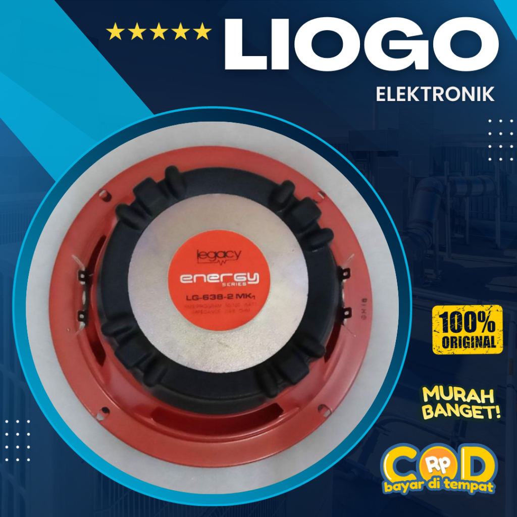 Jual Speaker Legacy 6 Inch Legacy Energy LG 638 2 Subwoofer 6 Inch ...