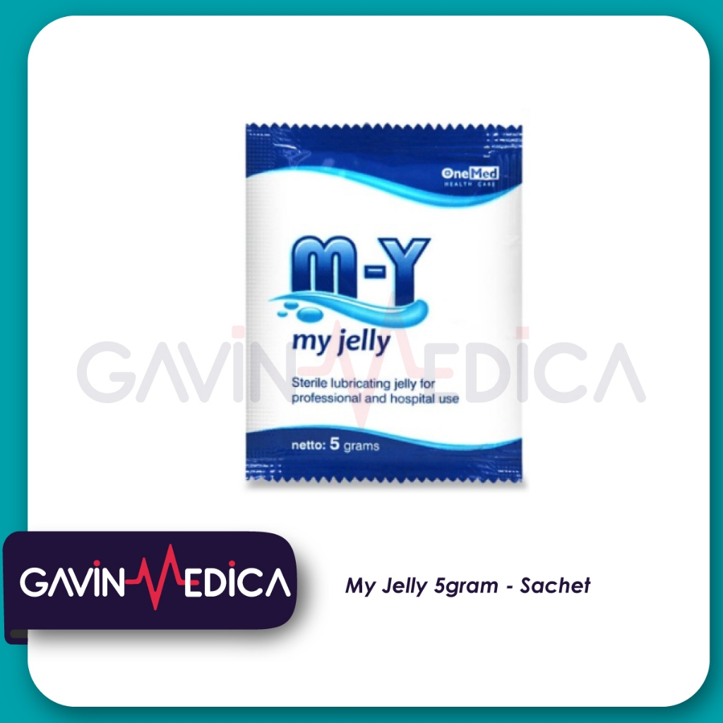 Jual ONEMED MY JELLY Lubricant OneMed Sachet 5gram - Lubrikan Kateter ...