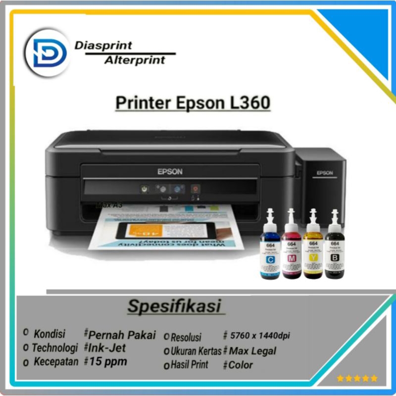 Jual Printer Epson L360 | Shopee Indonesia