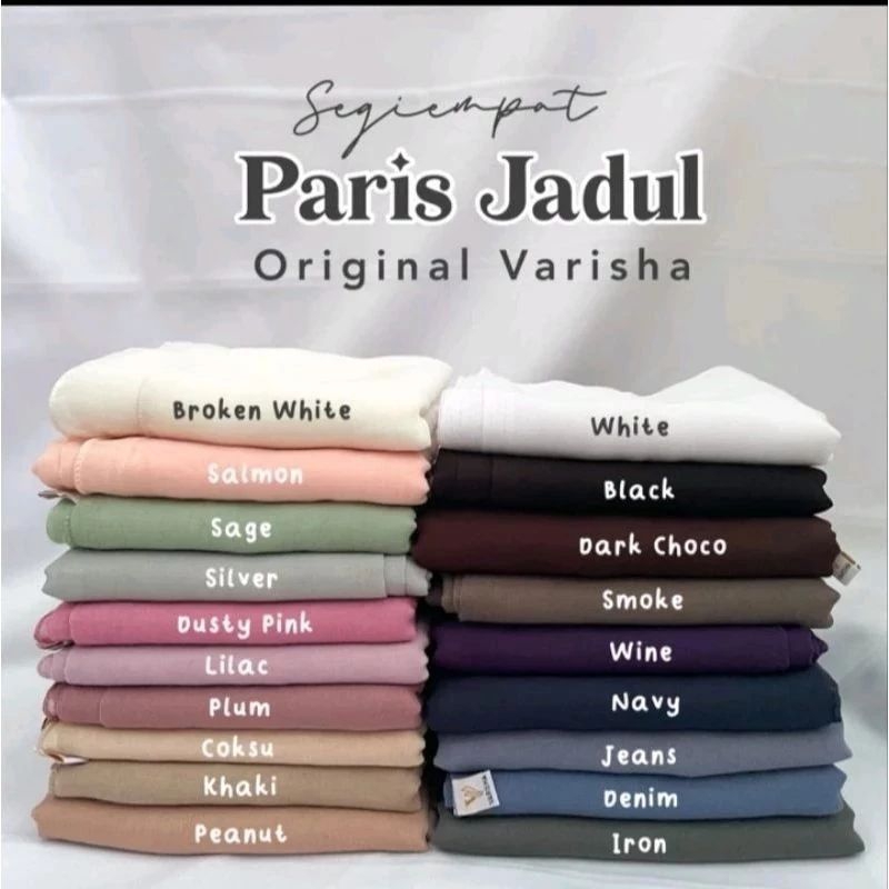 Jual paris jadul/paris jadul varisha/pket 3 pics/warna ada di foto ...