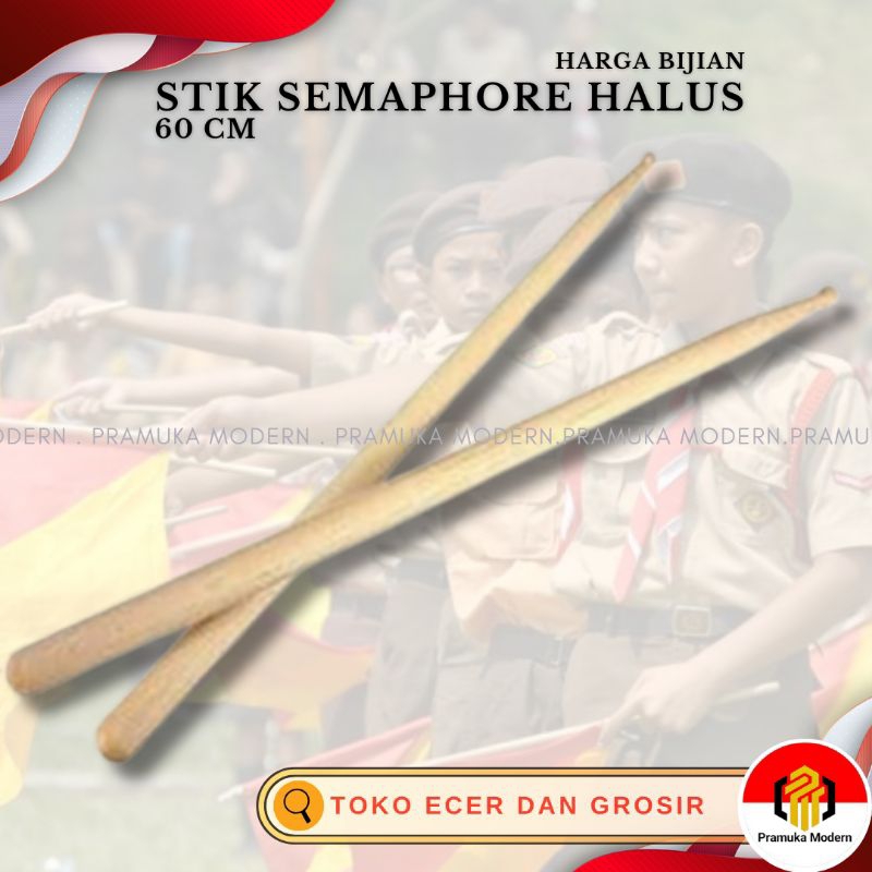 Jual Stik semaphore halus 60cm bijian ( 1 pcs ) | Shopee Indonesia