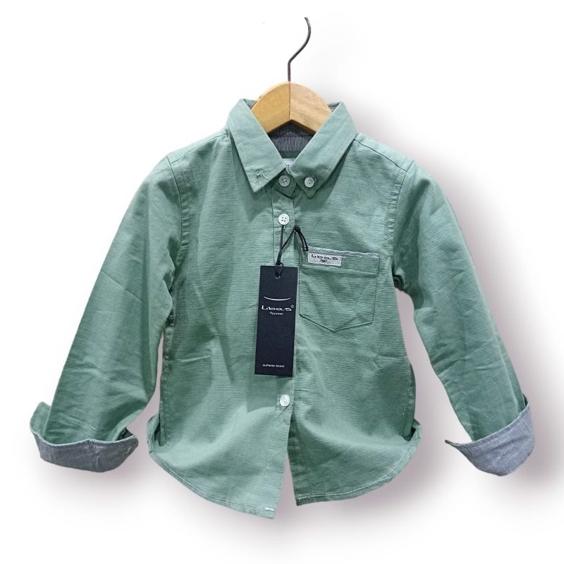 Jual kemeja pajang warna ijo sage ukuran 1-14 by LIBAS /kurta pajang ...