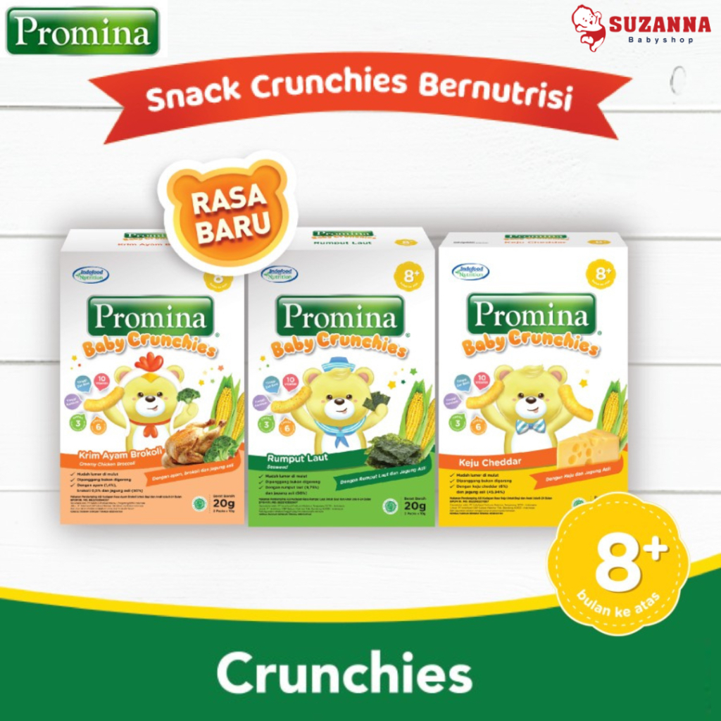Jual Promina Baby Crunchies 8m+ 20g | Shopee Indonesia