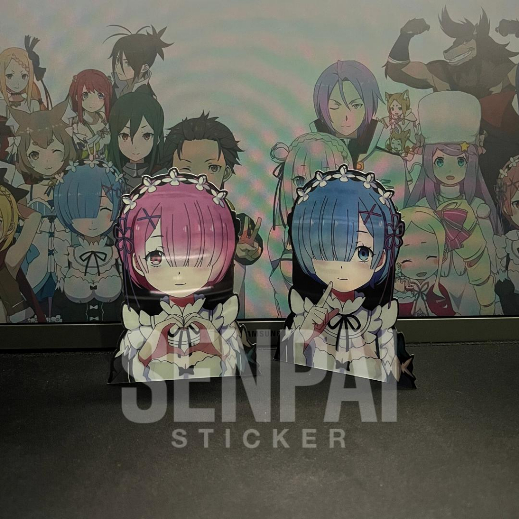 Jual MINI SENPAI STICKER Stiker Anime 3D KECIL TER MURAH | Levi Makima ...