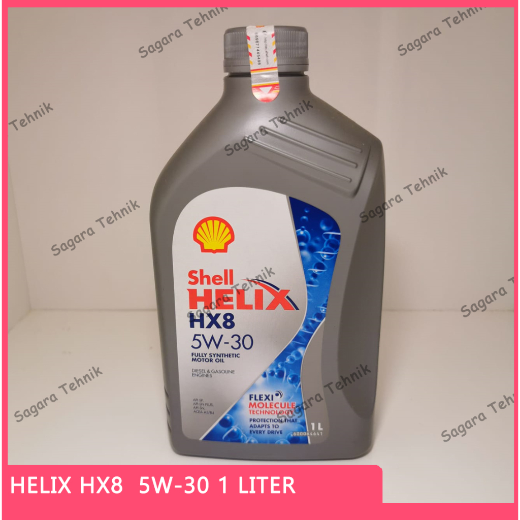 Jual Oli Shell Helix HX8 5W-30 Full Syntetic Mesin Diesel & Besin 1 ...