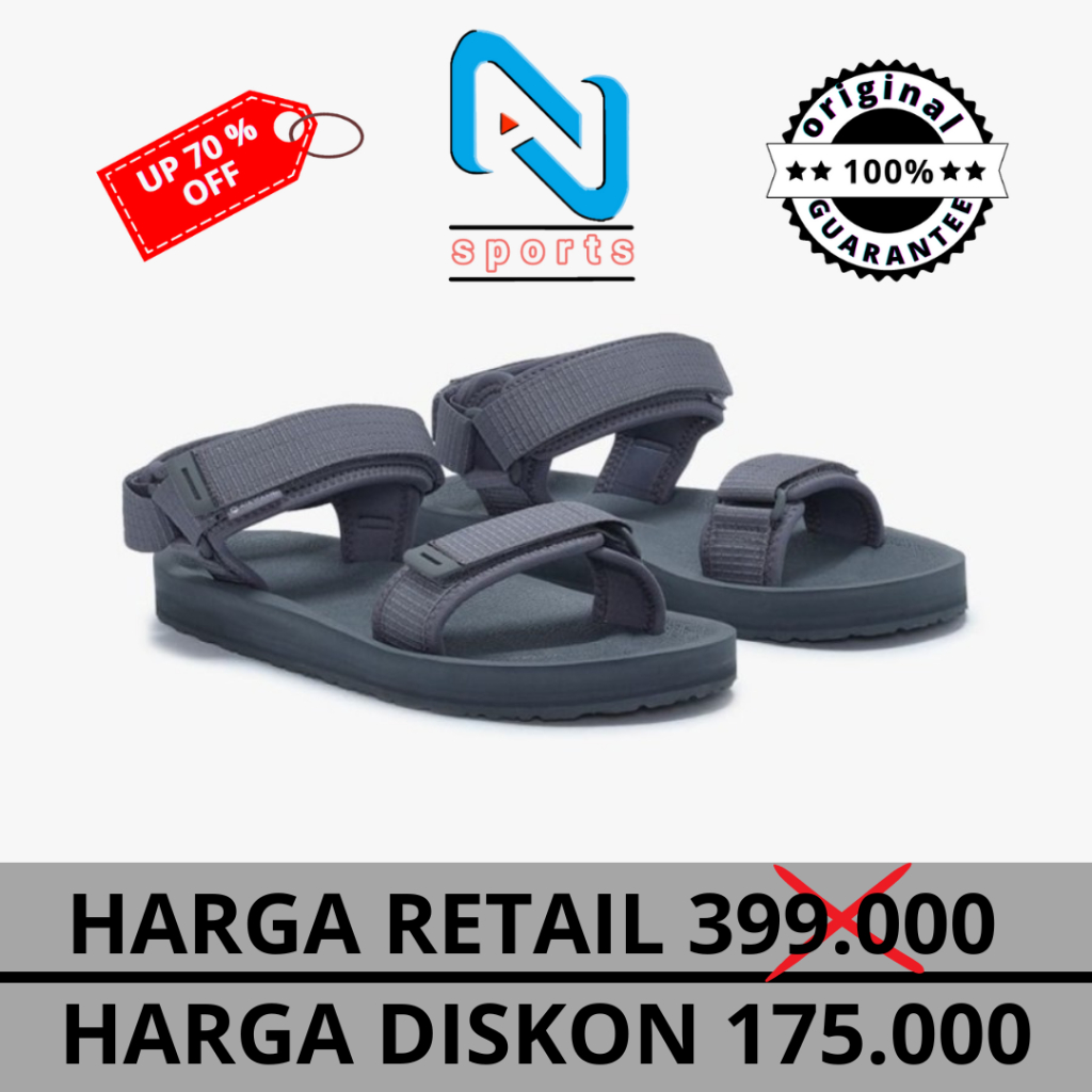 Jual Airwalk Hydra Men Sandal Slide Grey Original 100% | Shopee Indonesia