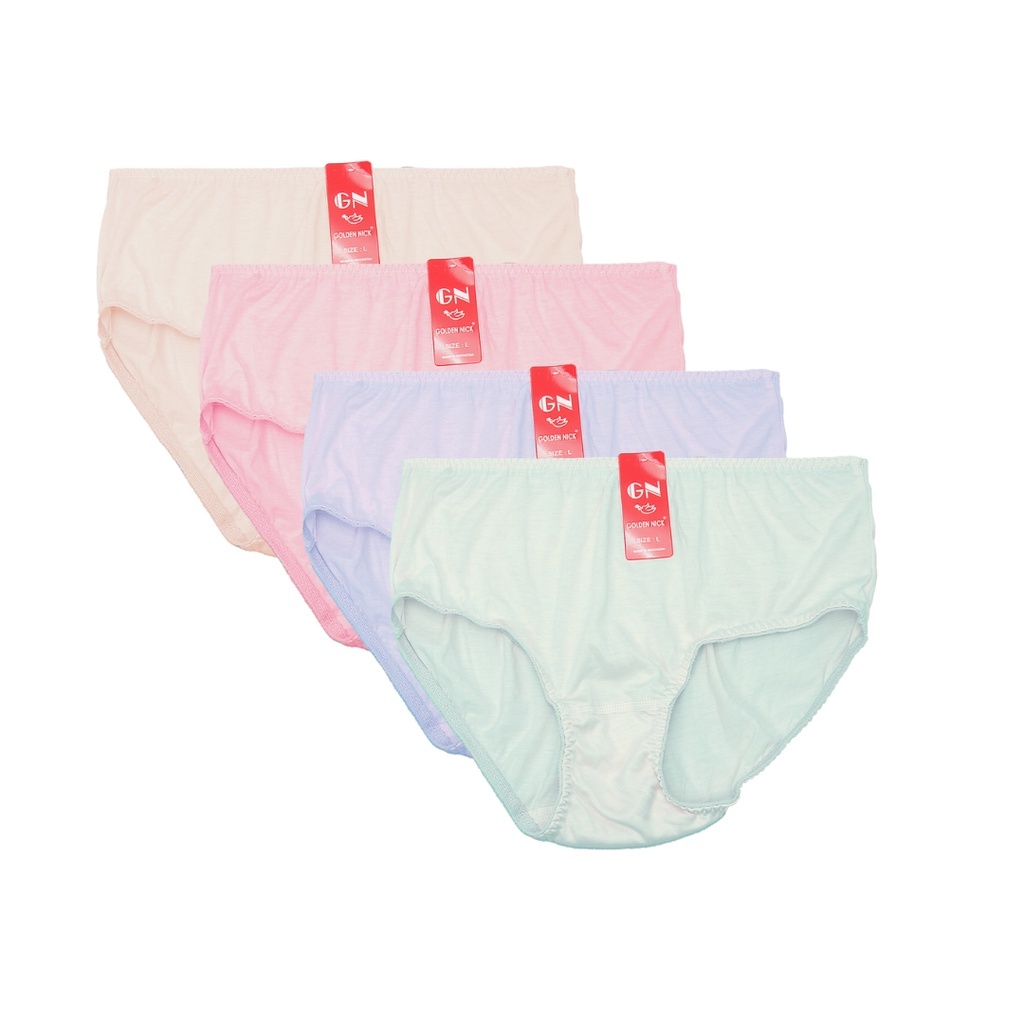 Jual Golden Nick- Celana Dalam Wanita Karet Zig-zag CD 381 Warna Pastel ...