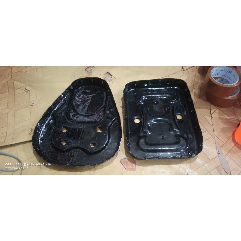 Jual jok sadel JHOK pisah pispot set dudukan Honda c50 C70 c90 model ...