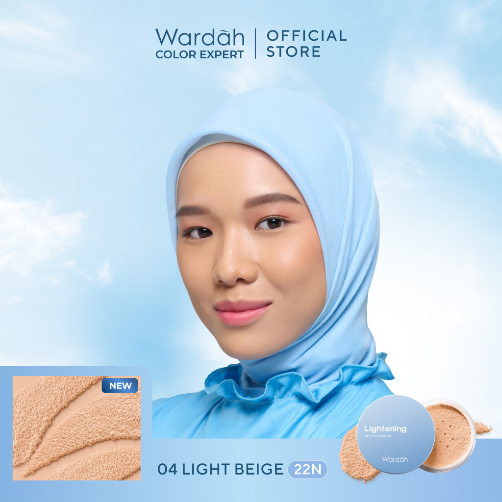 Jual WARDAH Lightening Matte Powder 20 g - Bedak Tabur dengan Smooth ...