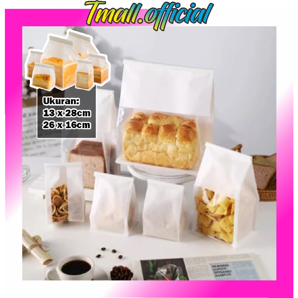 Jual TMALL Plastik Roti Ziplock / Plastik Bungkus Roti Tawar / Kantong ...