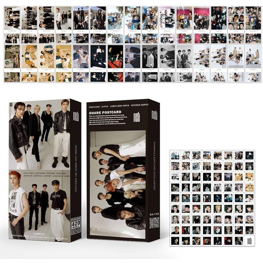 Jual Postcard 1 Pack Isi 420pcs NCT 127 NCT DREAM NCT 2021 Mini Sticker ...