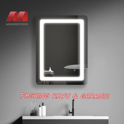 Jual Cermin Led Gantung Kamar Mandi Tempel Dinding Wastafel Aesthetic ...