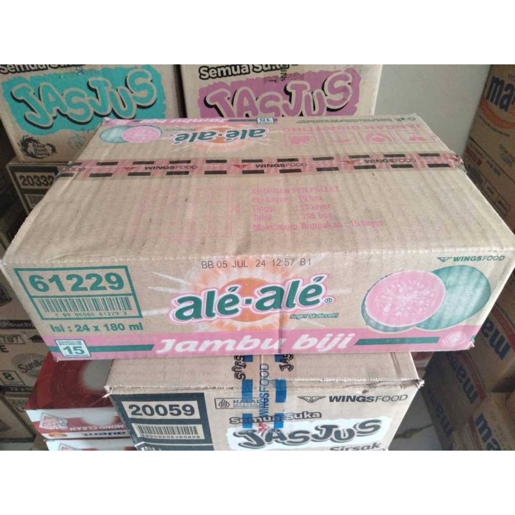 Jual Ale Ale jambu biji 1 Dus isi 24 pcs | Shopee Indonesia